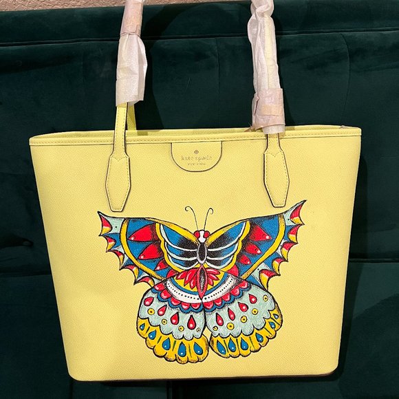 kate spade | Bags | Nwt Kate Spade Kiwi Green Pebbled Leather Hand ...